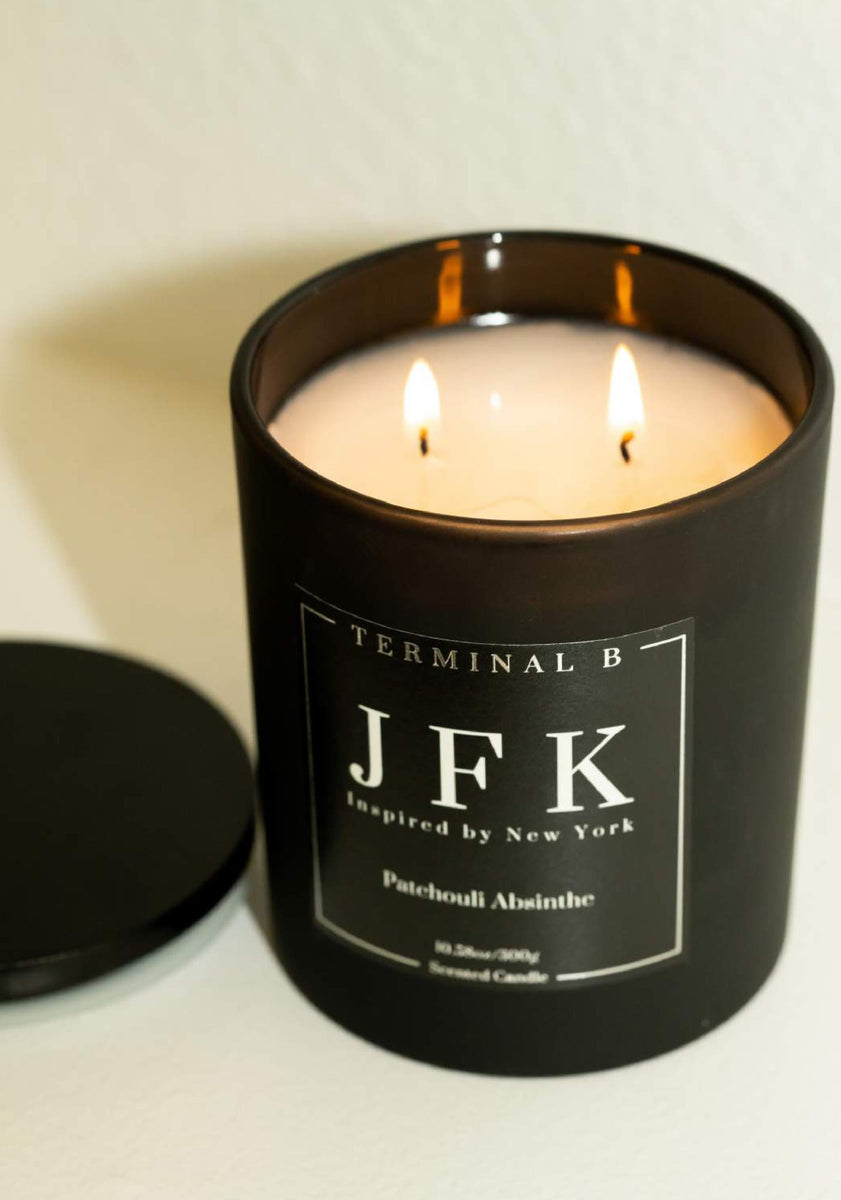 JFK Luxury Candle | Patchouli Absinthe – TERMINAL B